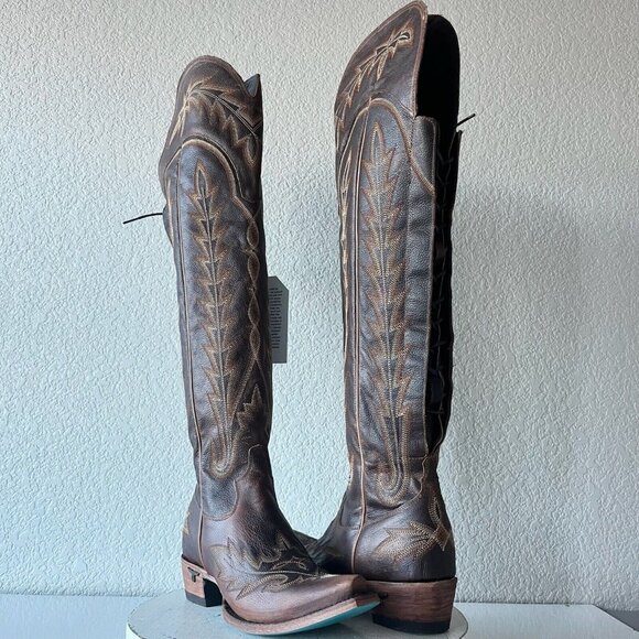 Lane boots | Shoes | Lane Lexington Over The Knee Womens Cowboy Boots ...